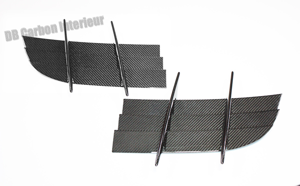 DB Carbon Air intakes front hood r+l for Mercedes Benz SLR McLaren